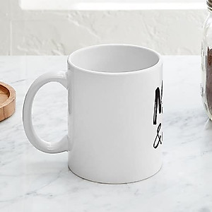 CafePress Mascara & Caffeine Ceramic Coffee Mug, Tea Cup 11 oz