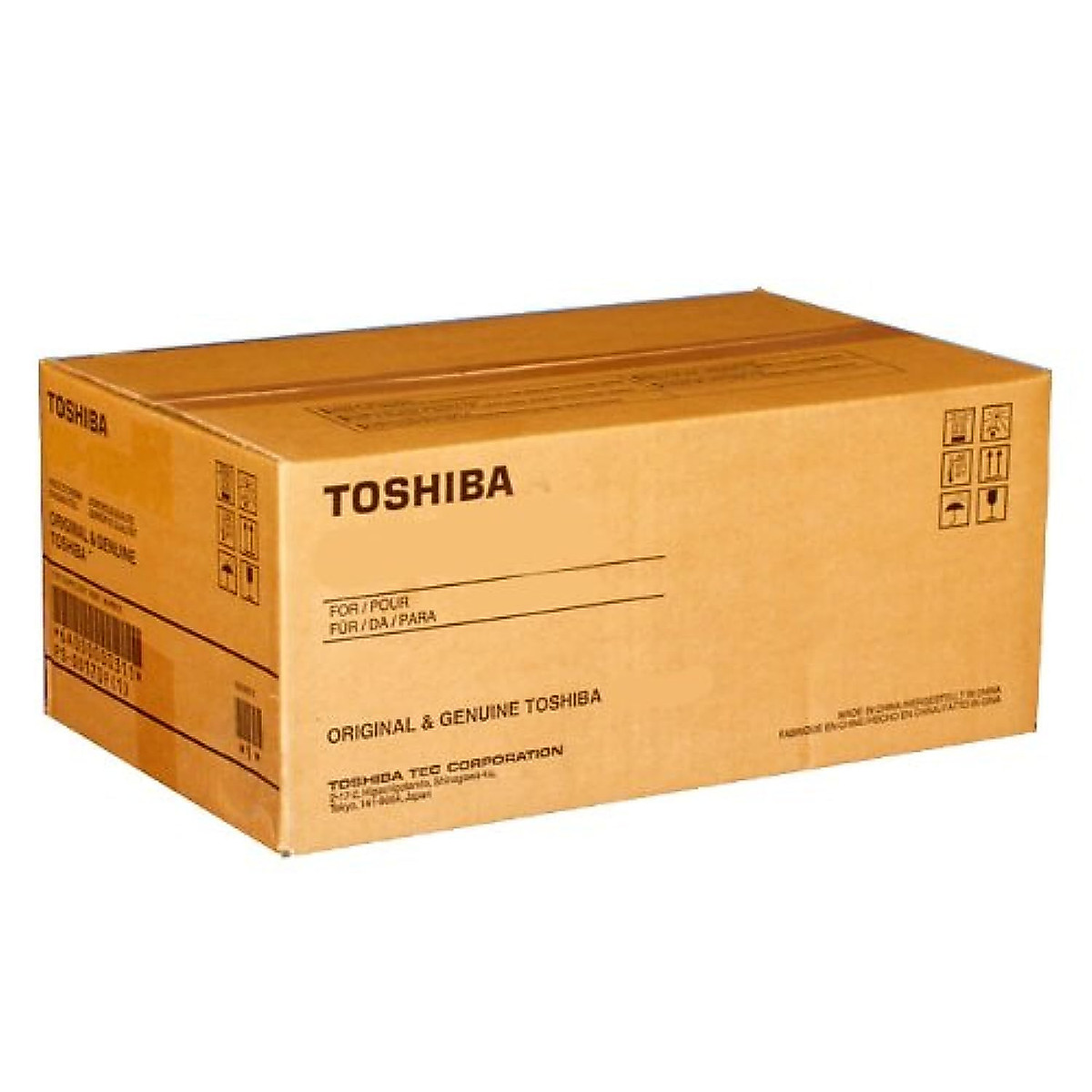 Toshiba T-FC28-C 6AK00000083 e-Studio 2330C 2830C 3530C 4520C Printers Toner Cartridge (Cyan) in Retail Packaging