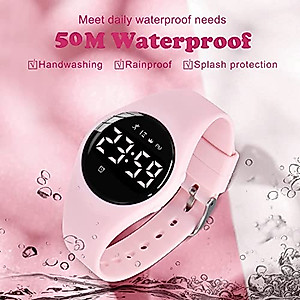 Kids Watches Digital Sport Watch for Girls Boys, Fitness Tracker with Alarm Clock, Stopwatch, No App Waterproof Watches for Teens Students Ages 5-12