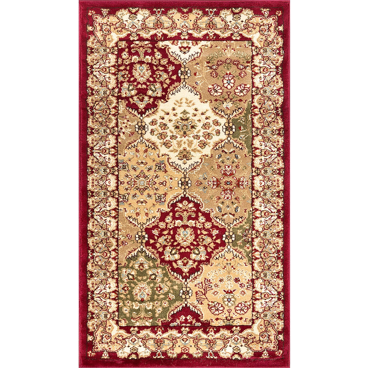 Well Woven Timeless Collection Mina-Khani Red