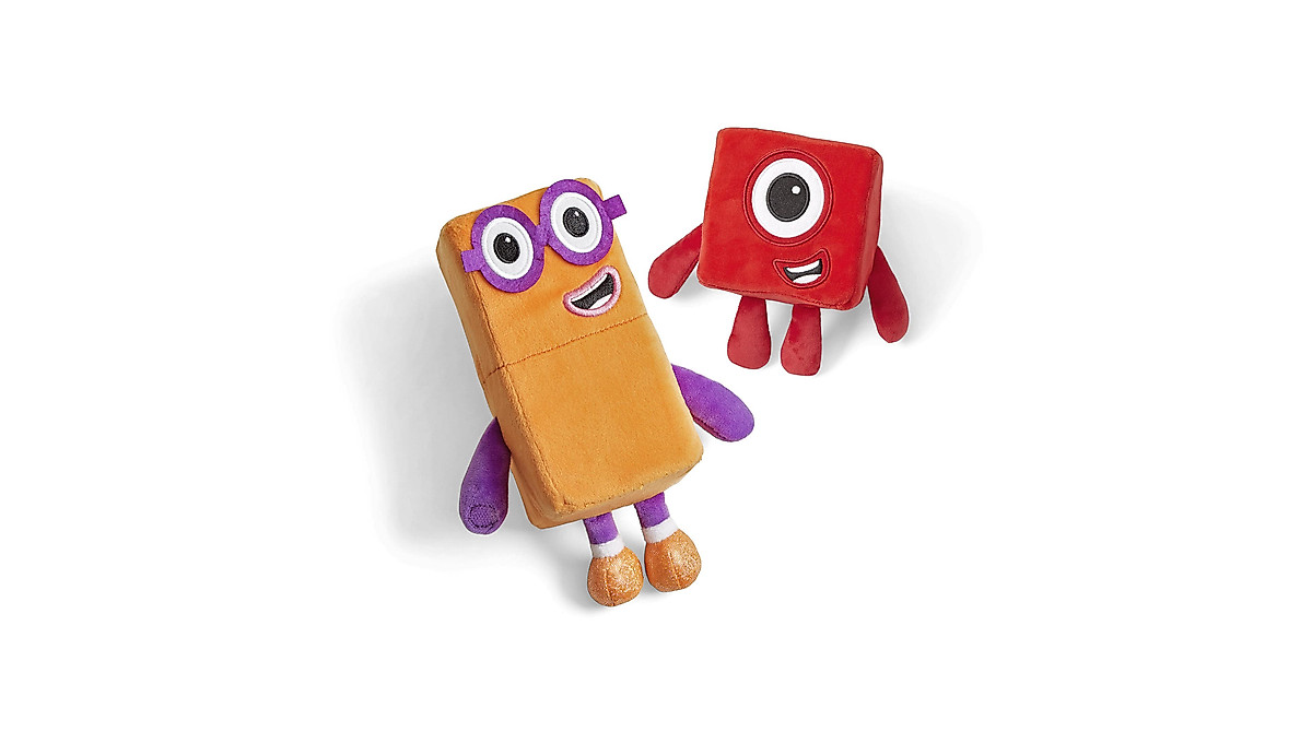 Hand2mind Numberblocks One and Two Plush Toys