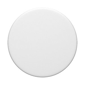PopSockets Phone Grip with Expanding Kickstand, White on Black