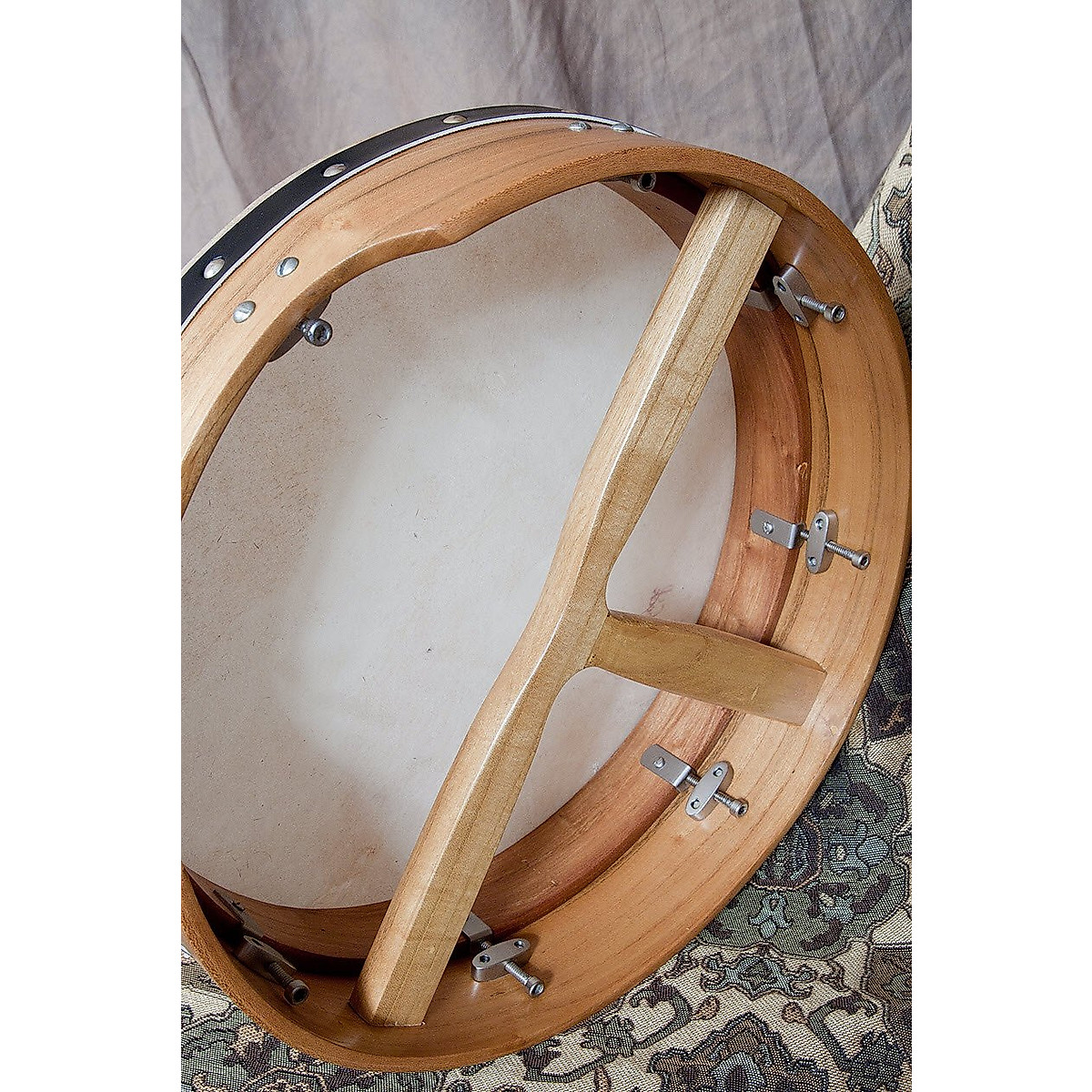 Bodhran, 14" x 3.5", Tune, Mulberry, T-Bar