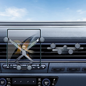 xuenair Fold 4 Car Mount, [2 Forms] Gravity Z Fold 5 4 Car Mount,[Thick Case Friendly] Cell Phone Holder Z Fold 4 Car Mount for Samsung Galaxy Z Fold 5 4 3 2 s23 22 Ultra iPhone 15 14 13 12