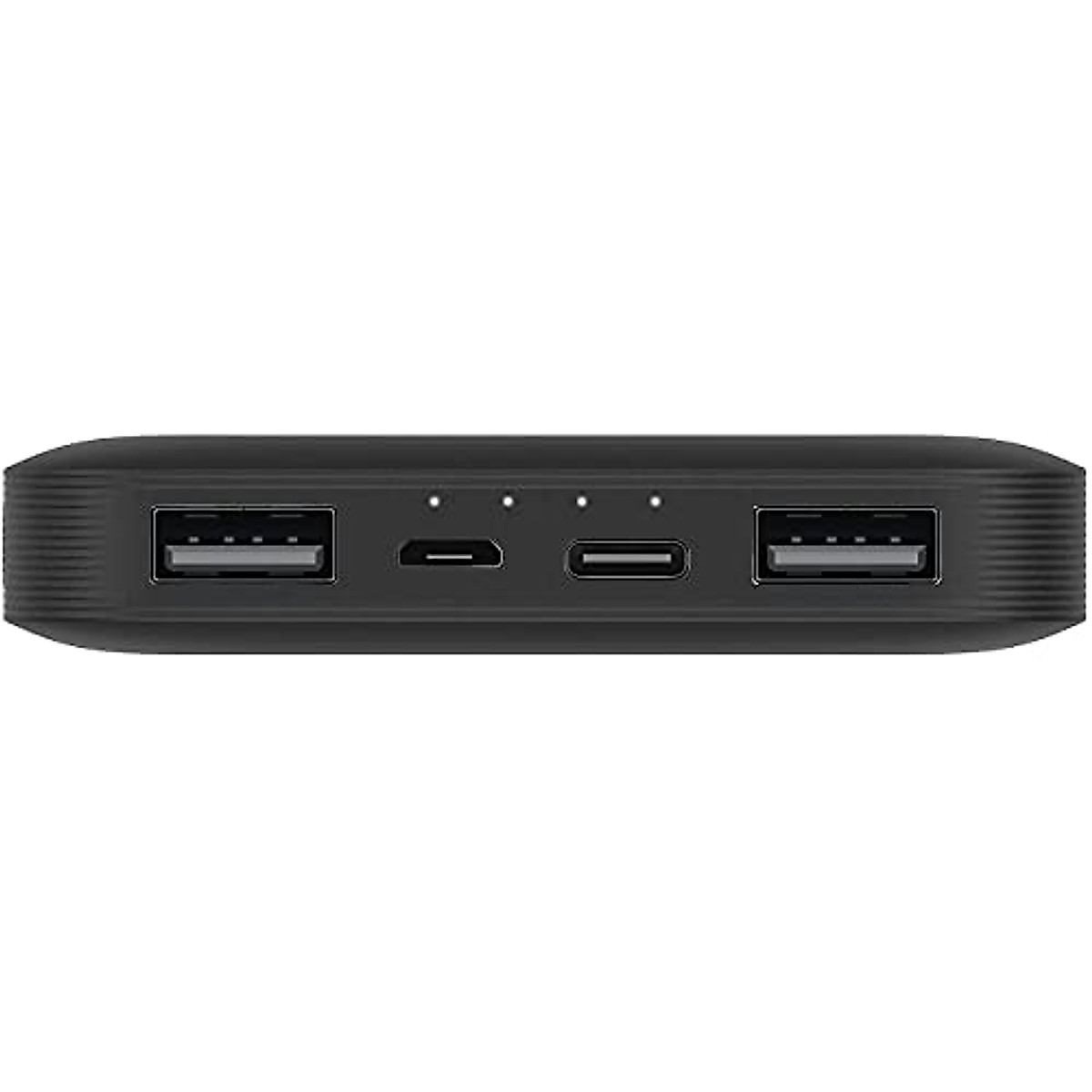 Xiaomi Mi 10000 mAh 37Wh Redmi Portable Power Bank, Dual Micro-USB/USB-C Input Port 2.6A Fast Charging, 2 USB-A Output Charges 2 Devices Same time, Portable Charger for iPhone iPad Galaxy Tablets