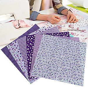 Sewing Cloth, Cloth Printed Fabric Comfortable Cotton Fabric Easy to Iron Beautiful Printing Patterns for Craft Fabric Bundle
