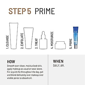 Dr. Brandt Pores No More Luminizer Primer - Blurs The Appearance of Pores and Imperfections - For a Glowing, Flawless Complexion - 1 fl oz / 30 ml