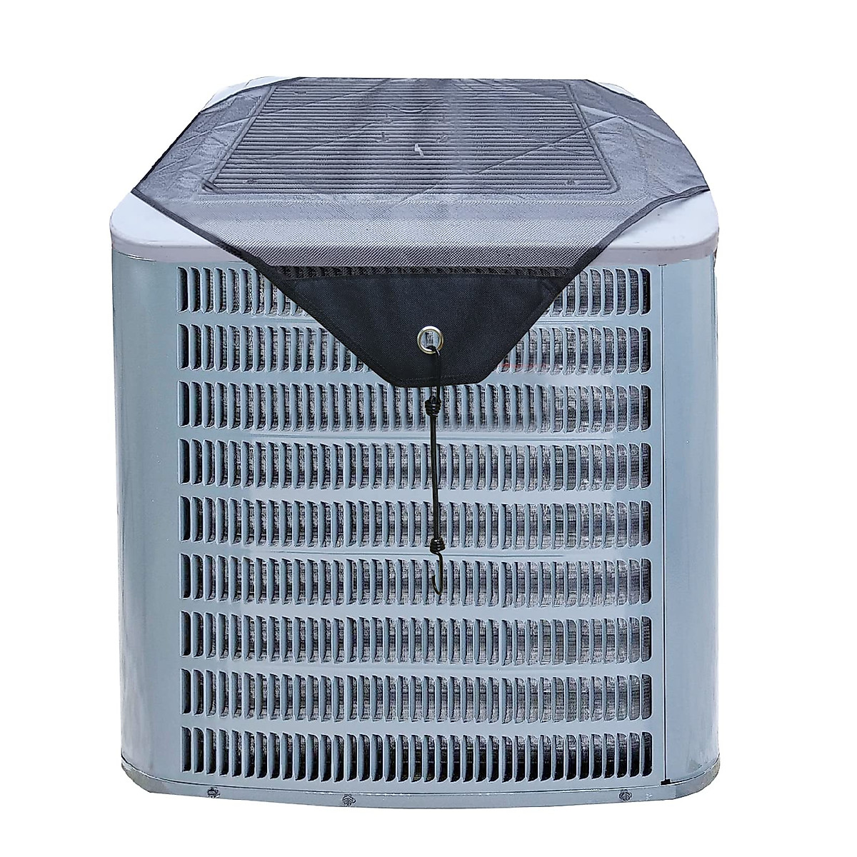 Air Conditioner Covers for Outside Units Central Top Universal Mesh Outdoor AC Unit Defender Heat Pump Conditioning Cover (32 x 32 inch), Black