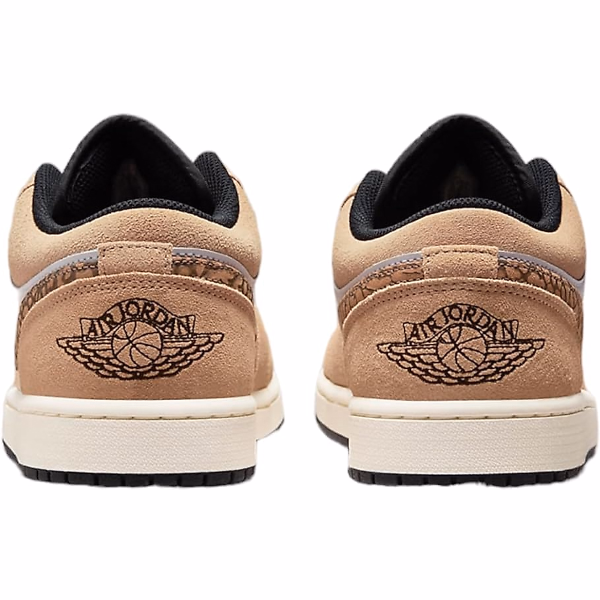 Air Jordan 1 Low Men's Hemp/LT British Tan-White DZ4130-201 10