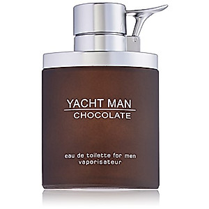 Myrurgia Yacht Man Eau de Toilette Spray for Men, Chocolate, 3.4 Ounce