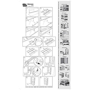 Simonrack 5/400 Simonclick Kit Plus Shelf, Blue/Orange/Galvanized