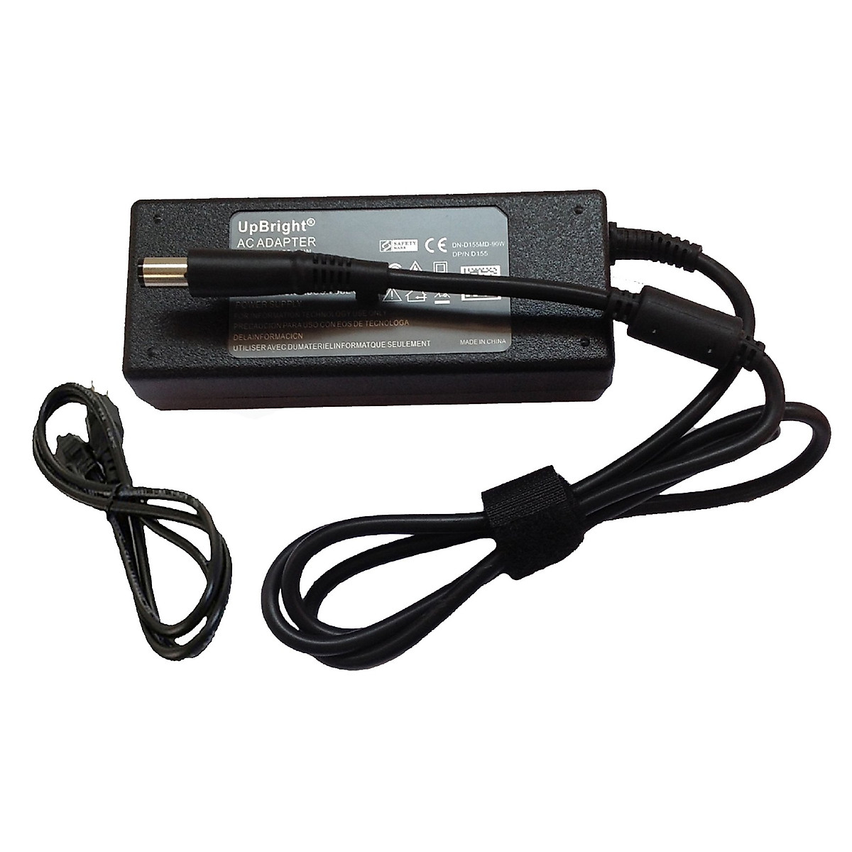 UpBright New 19.5V AC/DC Adapter Compatible with Dell S2415H S2715H P2314T P2314Tt P2714T S2317HJ LED LCD Monitor 19.5VDC DC19.5V Power Supply Cord Cable Charger PSU