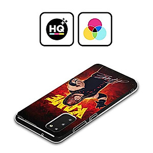 Head Case Designs Officially Licensed WWE LED Image Kane Soft Gel Case Compatible with Samsung Galaxy A04 (2022)