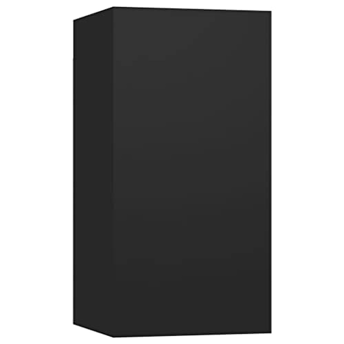 WIFESE Wall Cabinet 2 pcs 12"x11.8"x23.6" Laundry Room Storage Cabinets Tv Wall Shelf Floating Table for Wall Small Wall Cabinets for Storage with Doors Floating Desk for Wall Black