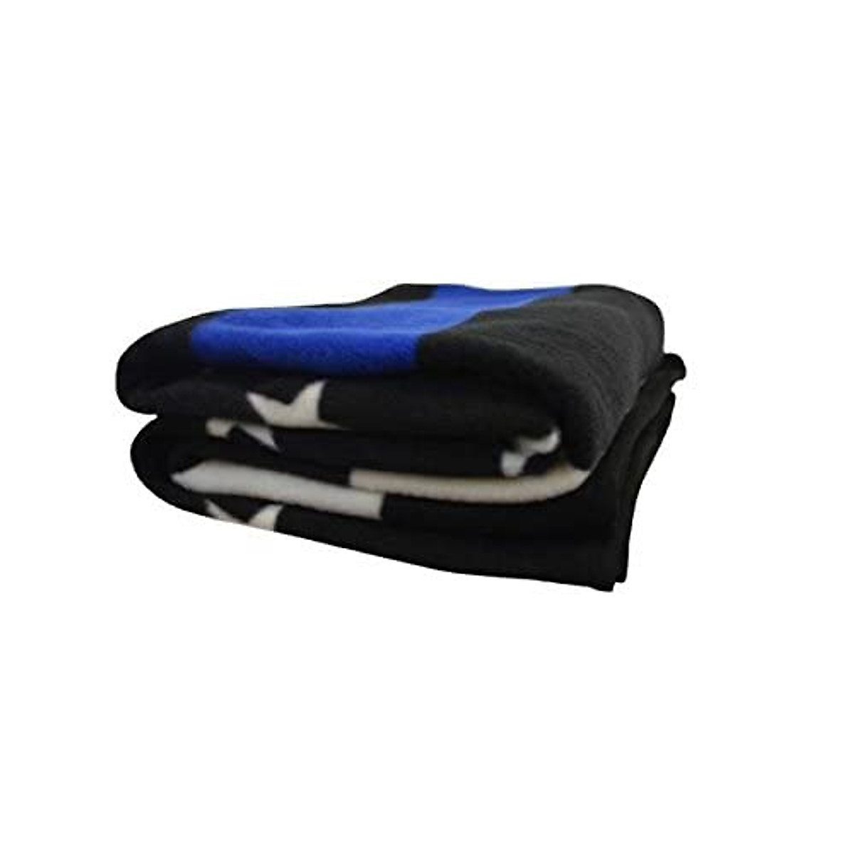 Infinity Republic - Thin Blue Line Soft Fleece Throw Blanket - 50x60 Perfect for Living Rooms, bedrooms, Kids' Rooms, Outdoors!