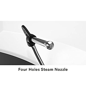 Commercial 2 Group Volumetric Espresso Machine, Stainless Steel Components, Super Heavy Duty! (Black)