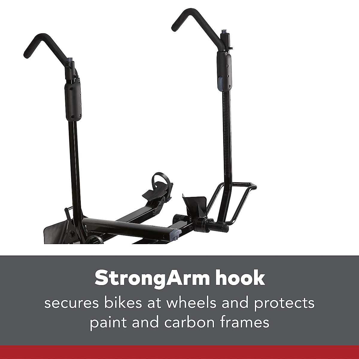 YAKIMA, HoldUp EVO Tray-Style Hitch-Mounted Bike Rack for Cars, SUVs, Trucks and More, Carries 2 Bikes, Fits 1.25” Hitches, 1 1/4 in