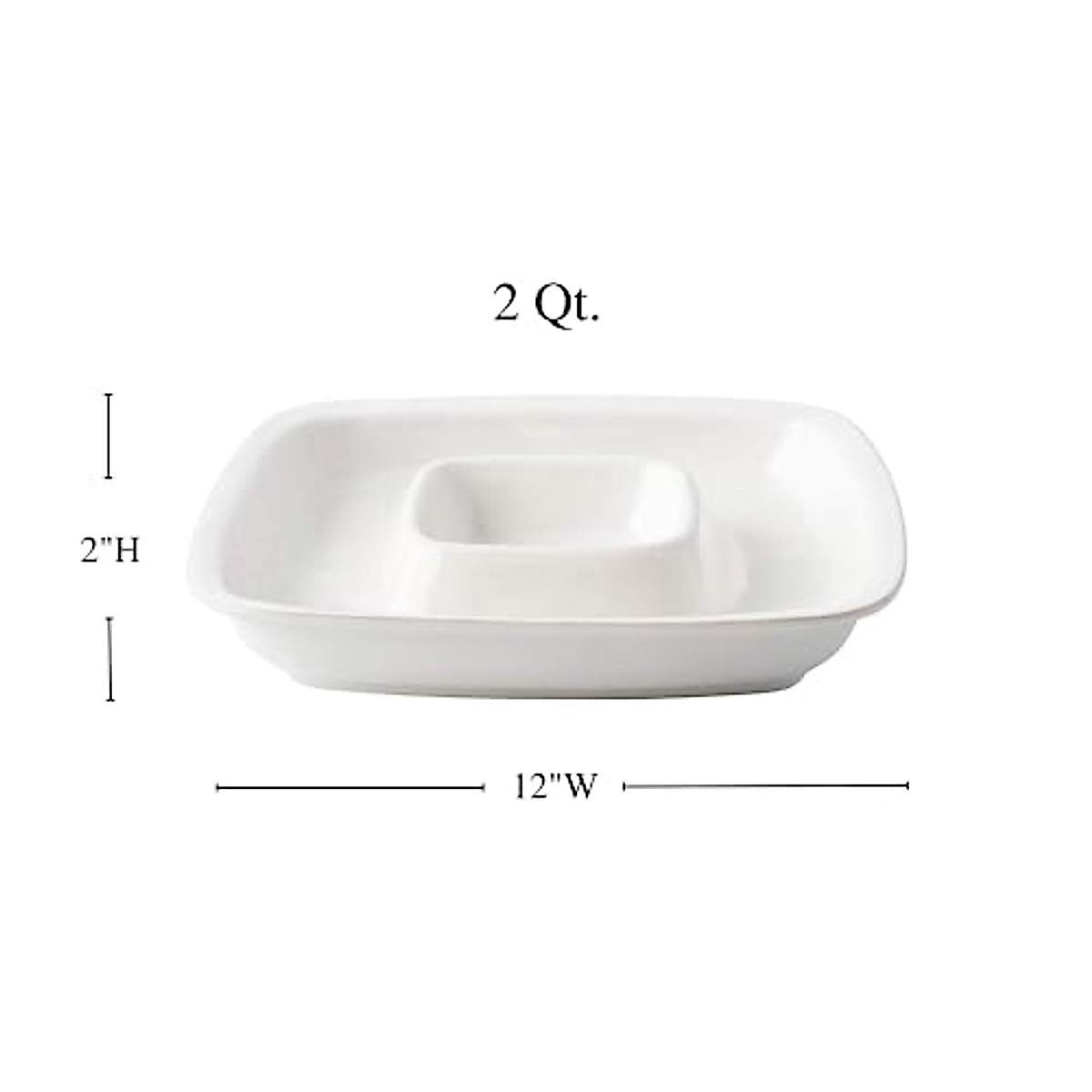 Juliska Puro Whitewash Chip n' Dip