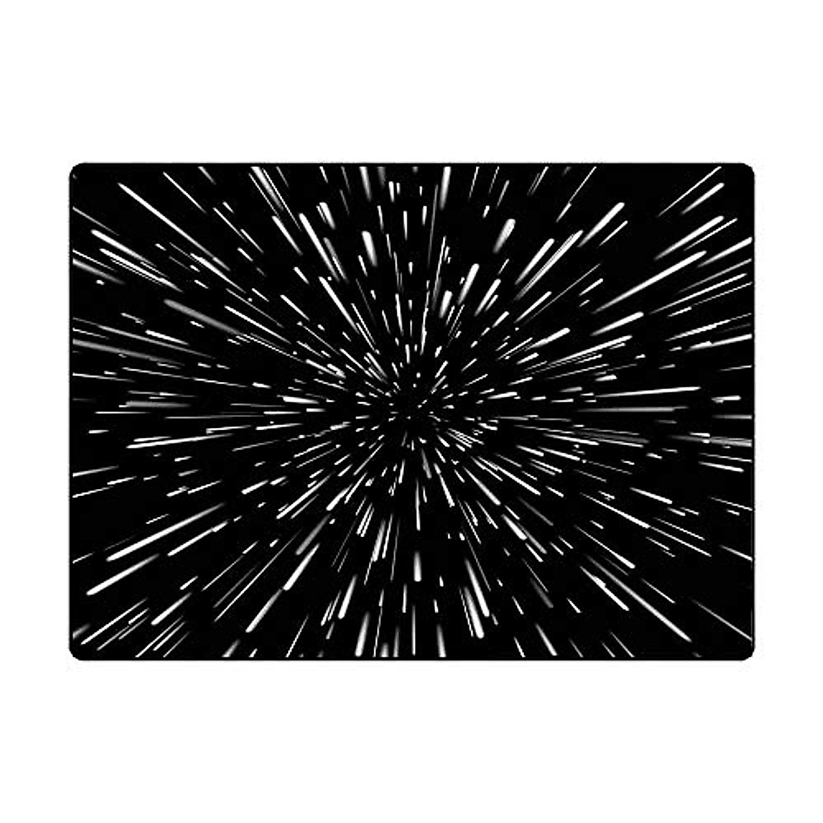 EMMTEEY Large Area Rugs, 5X7 Farmhouse Area Rug of Indoor Outdoor Kids,Boys,Girls Abstract Background Open Space Travel Star in Hyperspace