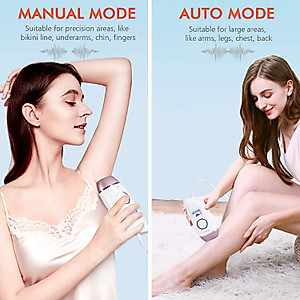 IMENE Permanent Hair Removal Machine for Women & Men, 500,000 Flashes IPL Hair Removal System with Ice Care Function for Full Body Home Use Hair Removal-Safest and Fastest IPL Technology