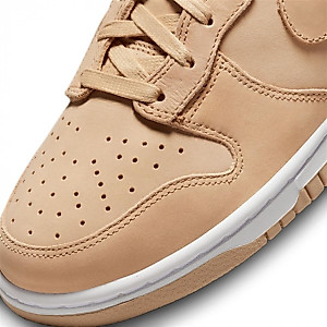 Nike Women's Dunk High premium shoe, Vachetta Tan/Vachetta Tan, 7.5