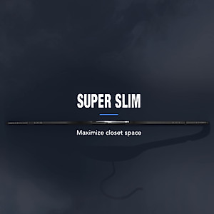 BROOKSTONE, 25 Pack [Non-Slip] 3D Rubberized Hangers, Ultra Slim Lightweight Design, Heavy-Duty, Won’t Stain Fabric, Swivel 360° Hook