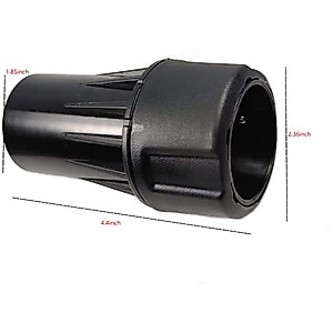 DWV9000 universal Quick Multi-Function Connector Fits Dewalt Dust Extractors DWV9110 /9120/9130 /9140/9150 /9160/9170 /9180. Allows fits easy, durable connection between 1-1/4 In.