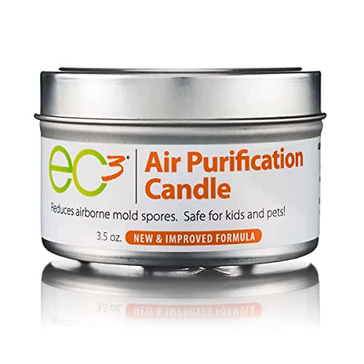 EC3 Air Purification Candle, Natural, Botanical Ingredients in Soy Wax