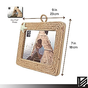 Jute Rope 5x7 Picture Frame