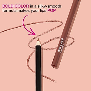 wet n wild Lip Liner Pencil Color Icon Lip Color Makeup, Fab Fuchsia
