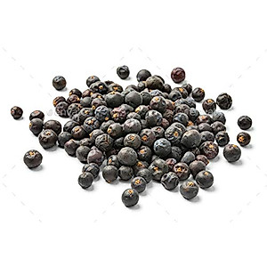 MagJo Naturals, Whole Dried Juniper Berries (1 Lb) Wild-Crafted, Bulk Whole Juniper Berry, herbal infusion, cooking meat, seasoning beef, pork, turkey brine, soups, syrups and tea, wildcrafted