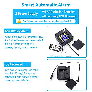 Hidden RFID Cabinet Lock, Smart NFC Electronic Locks with Slide Latch Lock for Double Door Wooden Cabinet Drawer
