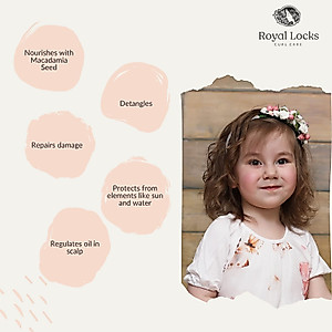 Royal Locks Curl Quench Conditioner - Curly Hair Conditioner with Argan Oil, Lightweight Moisture & Hydration (12 Fl Oz)