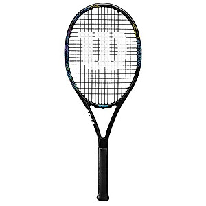 Wilson US Open BLX Tennis Racquet (4 3/8" Grip) Bundled with (1) Wilson Advantage II Tennis Bag (Black)