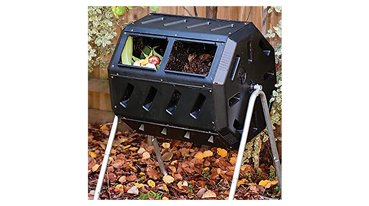 FCMP Outdoor 37 Gallon Dual Chamber Composter