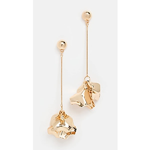 SHASHI Women's Petunia Earrings, Gold, One Size