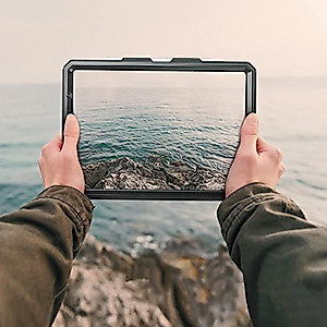 Fintie Case for iPad Pro 11 4th / 3rd Generation 2022/2021, iPad Pro 11 2nd/1st - [Tuatara Magic Ring] 360 Degree Rotating Shockproof Rugged Cover w/Screen Protector, Pencil Holder, Black