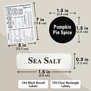 Talented Kitchen 4 Stainless Steel Spice Racks Wall Mount Organizer for Cabinet Door with 24 Empty 4oz Glass Jars, 269 Clear Seasoning Labels (2 Styles)