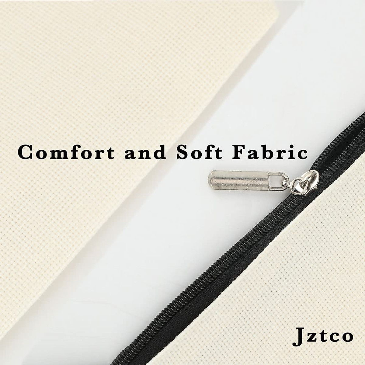 Jztco Inspirational Makeup Bag Christian Gifts You Are Beautiful Strong Amazing Created Travel Makeup Zipper Bag Girl for Women Friends Sisters Mom Aunt Faith Cosmetic Bag