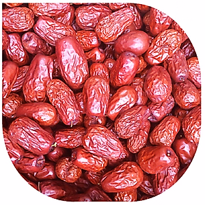 1 Pound (16 oz) Dried Jujube Dates, Chinese Red Dates,Hand Selected
