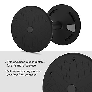 Yonsaeik Standing Stool, Adjustable Ergonomic Office Chair Standing Desk Chair Swivel 360 Degree Swivel Computer Chair Active Stools with Memory Foam Seat Cushion Anti-Slip Bottom Pad