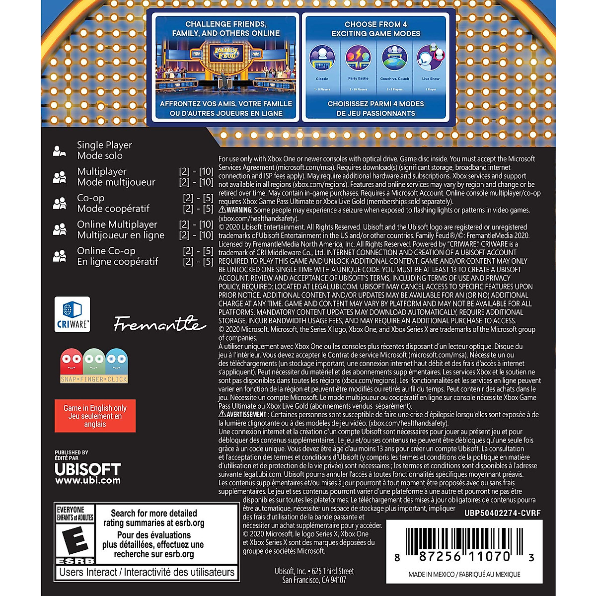 Family Feud - Xbox One Standard Edition
