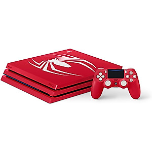 Playstation 4 Pro 2TB SSD Limited Edition Console - Marvel's Spider-Man Bundle Enhanced with Fast Solid State Drive (Renewed)