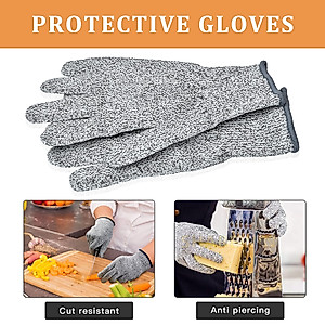 Worldity 7 Pieces Fish Scaler Brush Remover with Gray Mitten, Stainless Steel Sawtooth Remover Removing Peeler Cleaning Tool Fish Shape Tweezers for Fish Scales Removing Peeling