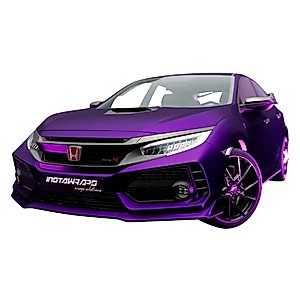 KPMF Car Wrap Roll K75400 Absolute Matte Royal Amethyst | K75803 | (Sample 3in x 5in) | Automotive Vinyl Wrap for Cars - Car Interior Wrap & Exterior