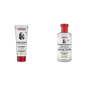 Blemish Clearing Cleanser 4 oz and 12oz Toner