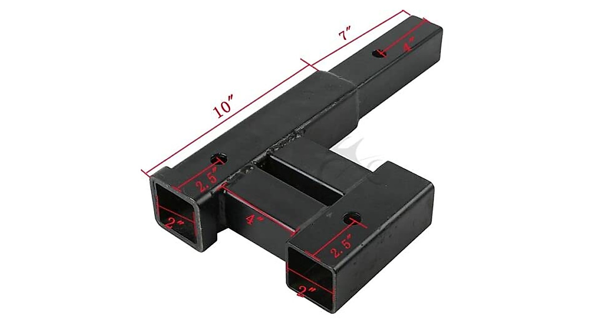 XMT-Moto 4000 LB Trailer Hitch Adapter - Dual Use