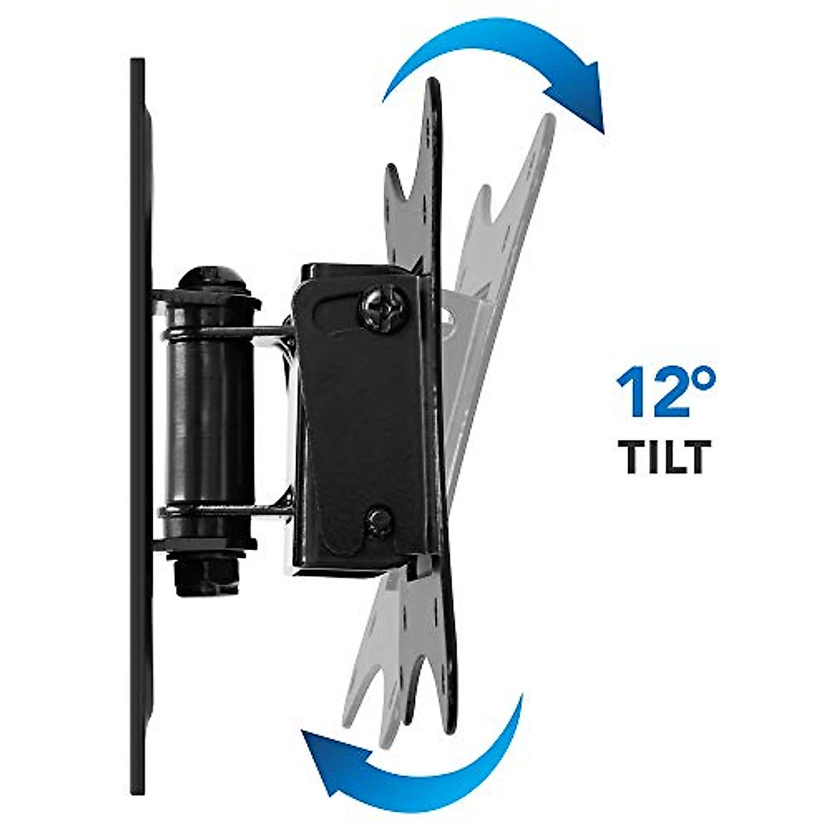 Mount-It! MI-2829 Small TV Monitor Wall Mount | RV TV Mount | VESA Wall Mount | Fits 19 20 21 22 23 24 25 27 32 Inch Screens | 75 100 VESA Compatible | Low-Profile Slim Design | 44lb Capacity