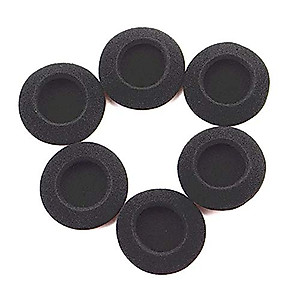 YunYiYi Replacement Sponge Earpad Cups Cushions Compatible with Sennheiser PC2 PC7 Headset Covers Foam (5 Pair)