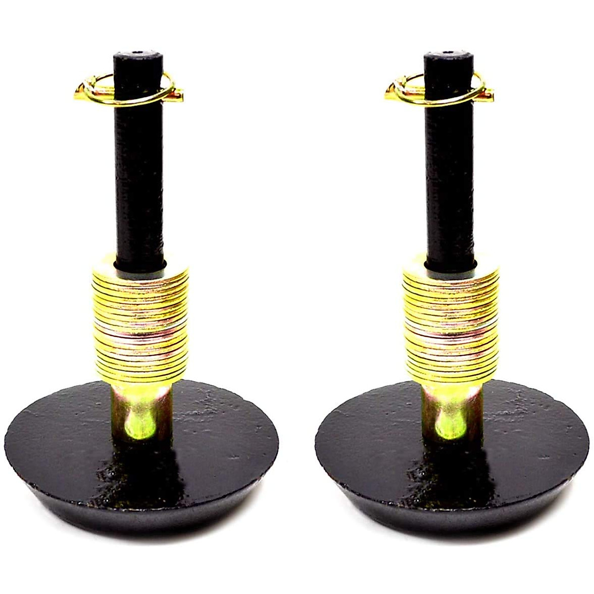 RUSSO (2) Snow Plow Shoes Skid Foot Assemblies fits Western 49067 49071 Meyer Boss Fisher Snow